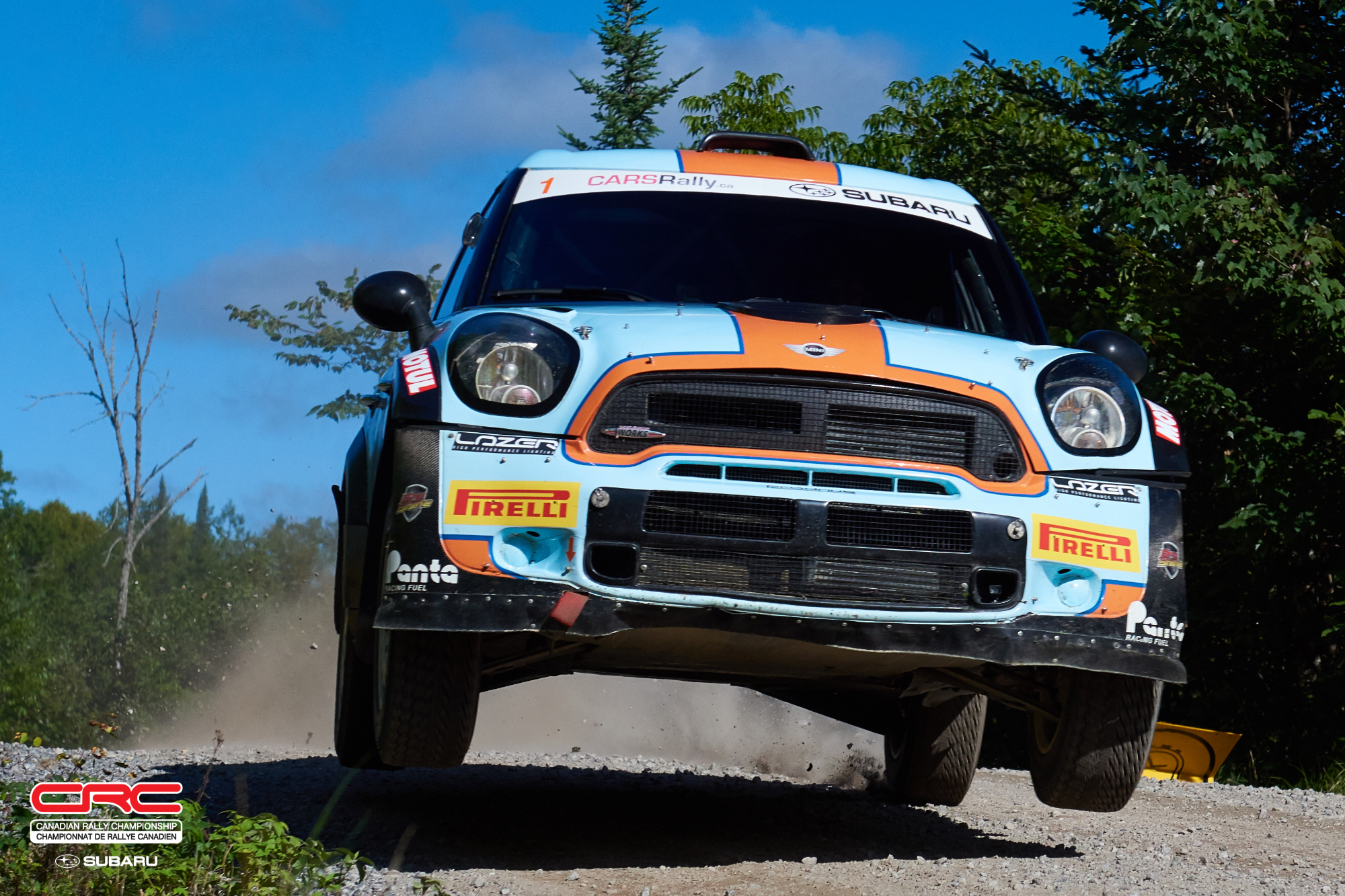 Levac and Lewis triumphant at Rallye Défi | Canadian Rally Championship