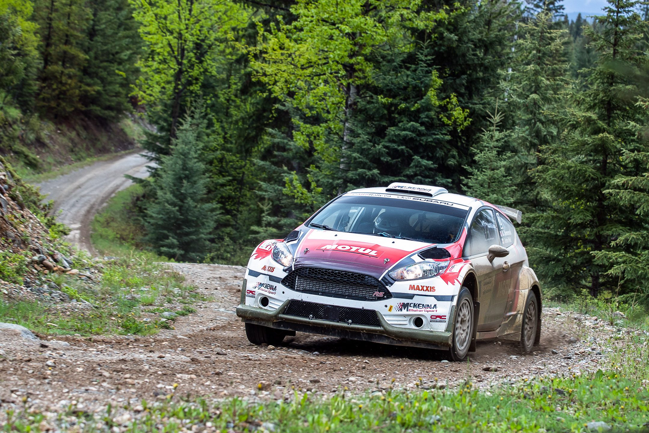 Semenuk holds small lead at Rocky Mountain Rally | Canadian Rally ...