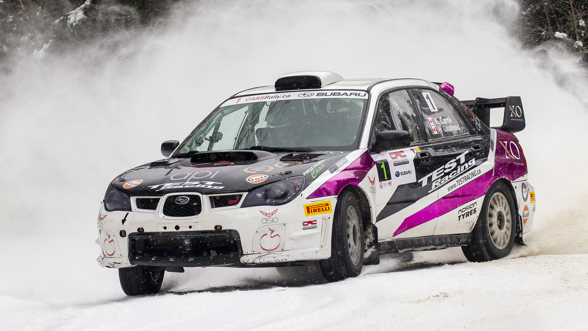 Carré begins title defense with win at Rallye Perce-Neige | Canadian ...