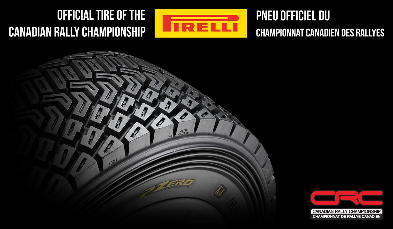 Pirelli, the official tire of the Canadian Rally Championship ...